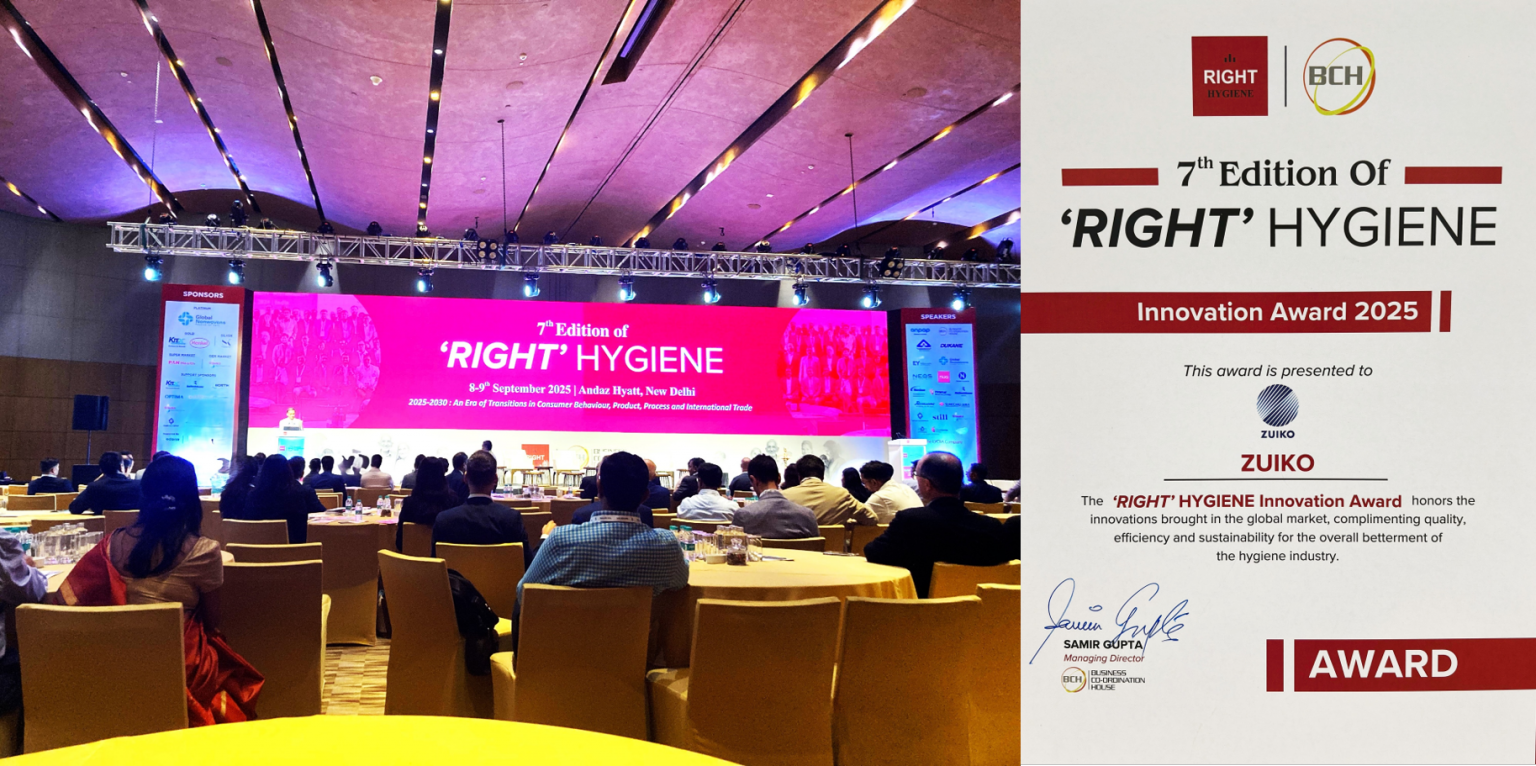 Received the Innovation Award at Right Hygiene 2025